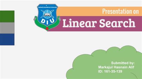 Linear Search Presentation Pptx