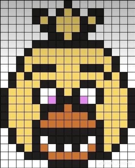 Freddy Fazbear Face Pixel Art Artofit