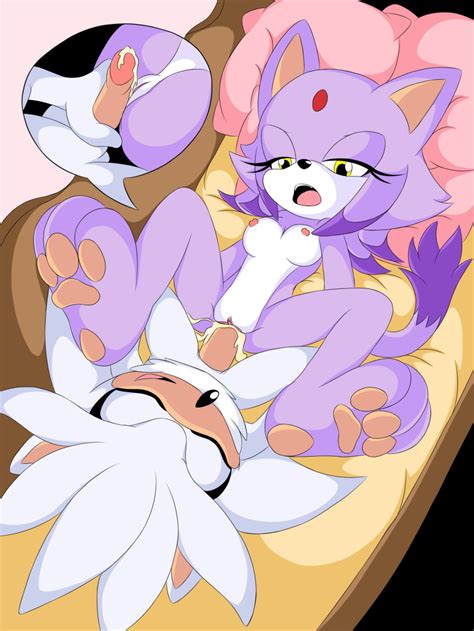 Rule 34 Blaze The Cat J Nsfw Malefemale Silver The Hedgehog Sonic