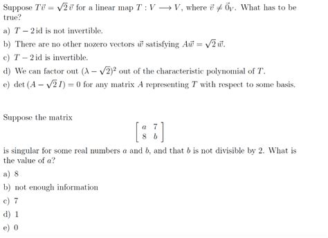 solved suppose tū v2ū for a linear map t v v where ū