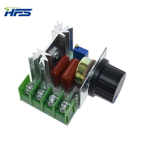 Scr 전압 조정기 디밍 조광기 모터 속도 제어기 온도조절기 전자 전압 조정기 모듈 Ac 220v 2000w 전자 제품 생산 기계