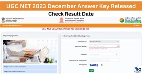UGC NET December Answer Key Released Ugcnet Nta Ac In