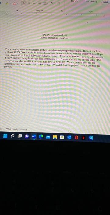 Solved What Is The NPV And IRR Answers To This Question And Chegg