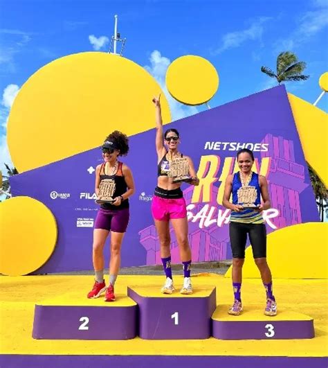 Ana Paula Dos Santos Vence Corrida Netshoes Runn Em Salvador Com Patrocínio Da Empresa Rick Rock