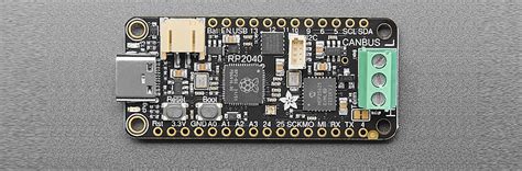 Feather Of The Day Adafruit Feather Rp2040 Can Bus Feather With