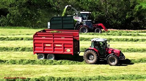 Silaging In The Fells Class Jaguar Youtube
