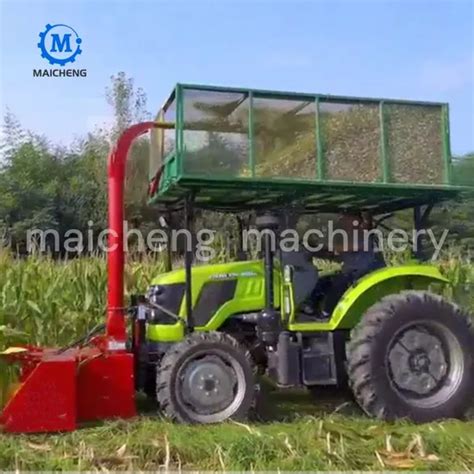 Tractor Mounted Corn Silage Harvester Forage Harvester Chopper Corn