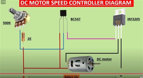Dc Motor Speed Control Schematic Identify Problems With The Motor