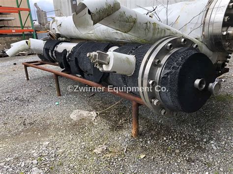 X Stainless Steel Shell And Tube Heat Exchanger Zwirner Equipment Company