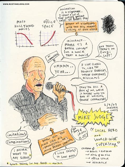 Mike Judge Master Class Ut