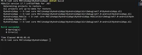 Uno Android Application Is Not Working In Vs Code · Issue 13623