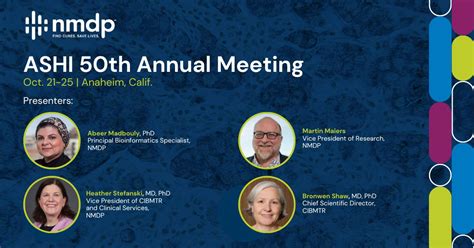 Nmdp On Linkedin Nmdp Ashi2024 Celltherapy