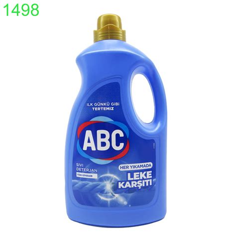 Течен перилен препарат Abc цветно пране за петна 3 000л 50пр ПРИ НАД 6 БРОЯ Vsi4ko Bg