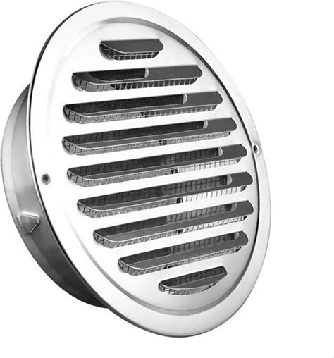 Ventilación De Sofito De Acero Inoxidable Cubierta De Ventilación Redonda Campana De