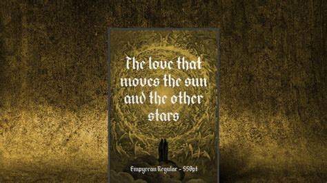 Empyrean Font › Fontesk