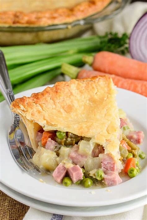 Ham Pot Pie Happy Muncher