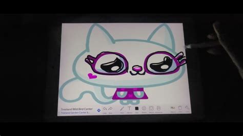 How To Draw Lady Meowford From Moshi Monsters Youtube