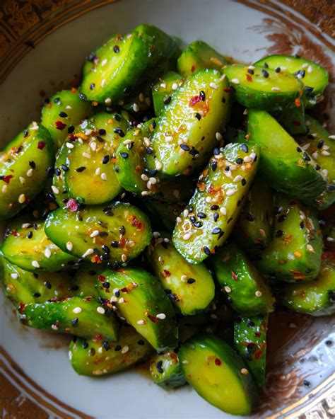 Sesame Cucumber Salad