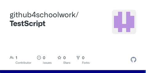 Github Github4schoolworktestscript