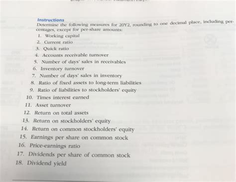 Solved Chapter 17 Financial Statement Analysis Es
