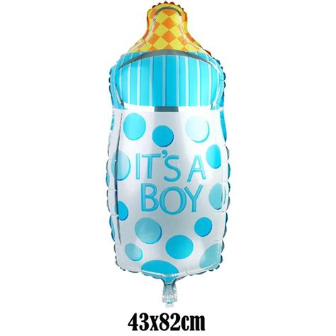 Badu Bg 1 бр Парти балони за разкриване на пола Големи сини розови фолиа Тема за разкриване на