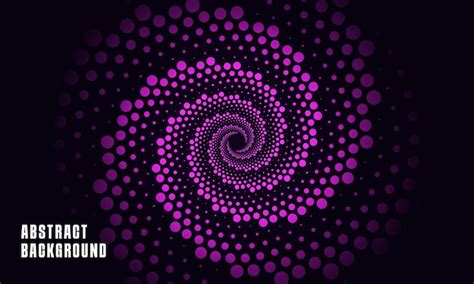 Premium Vector | Abstract background rotating circles pink color