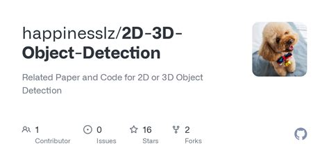 Github Happinesslz2d 3d Object Detection Related Paper And Code For