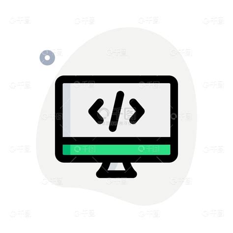 计算机网页ui 具有新应用程序编程代码的台式计算机系统 模板免费下载 Eps格式 1000像素 编号69871163 千图网