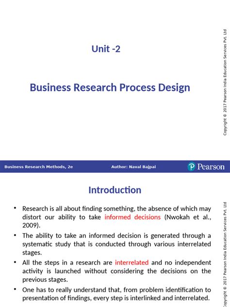 Research Process and Types of Research, Unit - 2 | PDF | Statistics ...