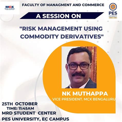 B Srivatsa Sampath On Linkedin Risk Management And Commodity
