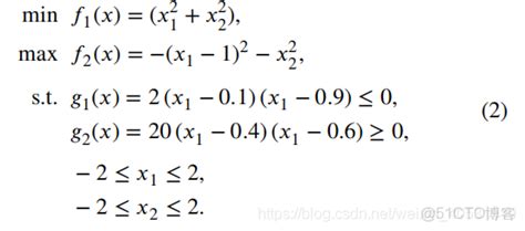 Nsga2 Python多目标优化 Python多目标优化函数mob64ca14048514的技术博客51cto博客