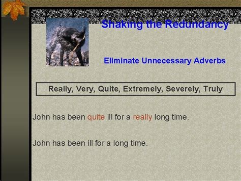 English Ii Notes Redundancy And Wordiness In Writing