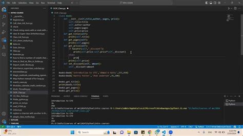 Python Programming Object Oriented Programming Video3 Private