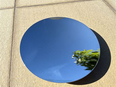 High quality concave mirror disk Sculpture Factory مصنع النحت