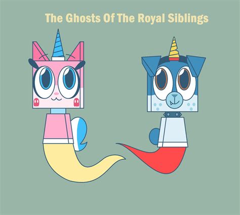 Unky Ghostunikitty And Ghostpuppycorn By Worldofcaitlyn On Deviantart