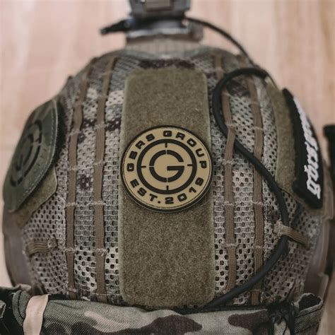 Gbrs Group Circle Logo Pvc Morale Patch Gbrs Group Gear