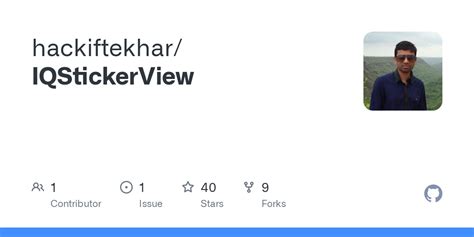 GitHub Hackiftekhar IQStickerView