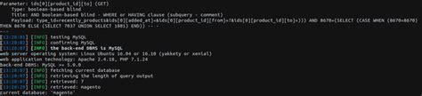 Exploiting Sql Injection In Magento Using Sqlmap Pentest Blog