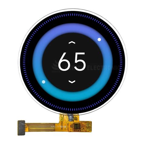 Inch Round TFT LCD Display With Touch Panel