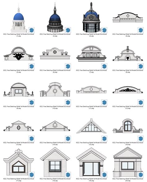 6522 Free Sketchup Relief 3d Model Download Sketchup Models For Free