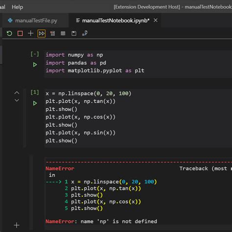 Native Editor Run All Cells When First Running Does Not Run The First Cell Issue