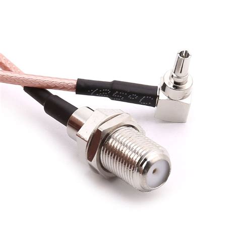 F Type Female Jack Naar CRC9 Connector Male Haakse... – Grandado
