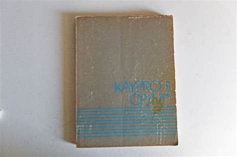 Kaypro II Vintage Computer CPM Software Catawiki