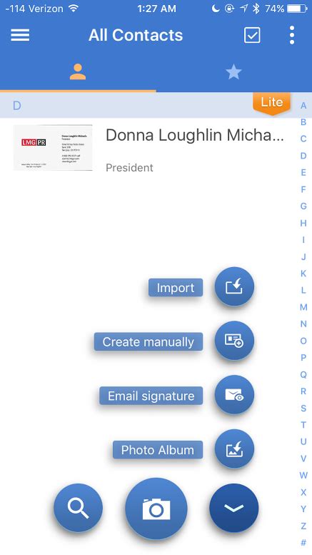 5 Apps To Help You Digitally Organize Business Cards Macworld