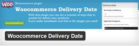 3 Delivery Date Plugins For Woocommerce Wp Solver