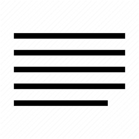 Editing Format Justified Justify Last Line Left Aligned Text Icon Download On Iconfinder