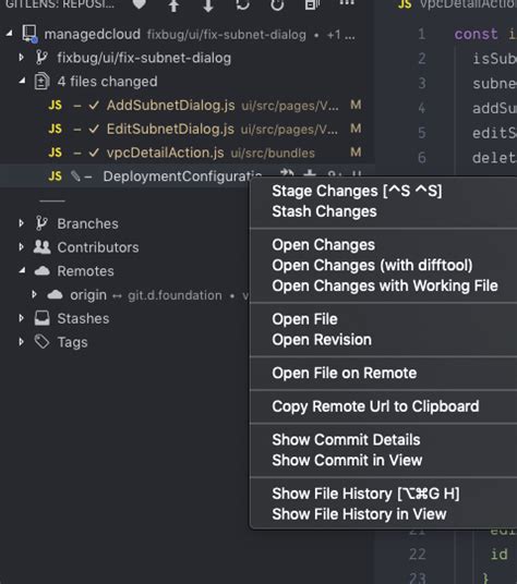 Gitlensviewstagefile Bind Hotkey Doesnt Work · Issue 717 · Gitkrakenvscode Gitlens · Github