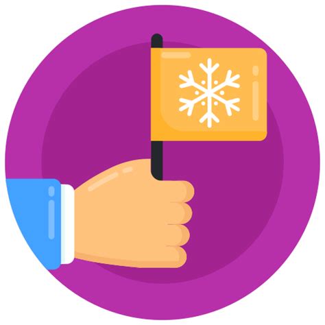 Snowflake Generic Circular Icon