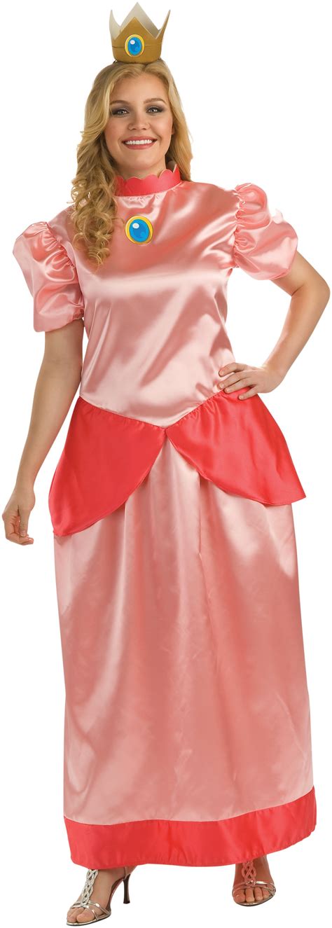 Super Mario Bros Princess Peach Adult Plus Costume Costumes Life