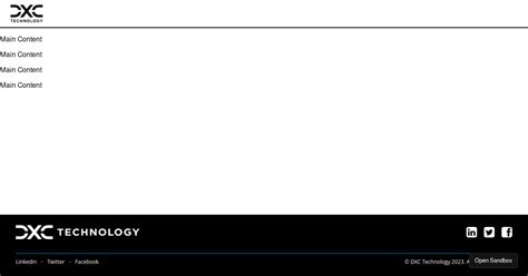 Basic Usage Application Layout Codesandbox